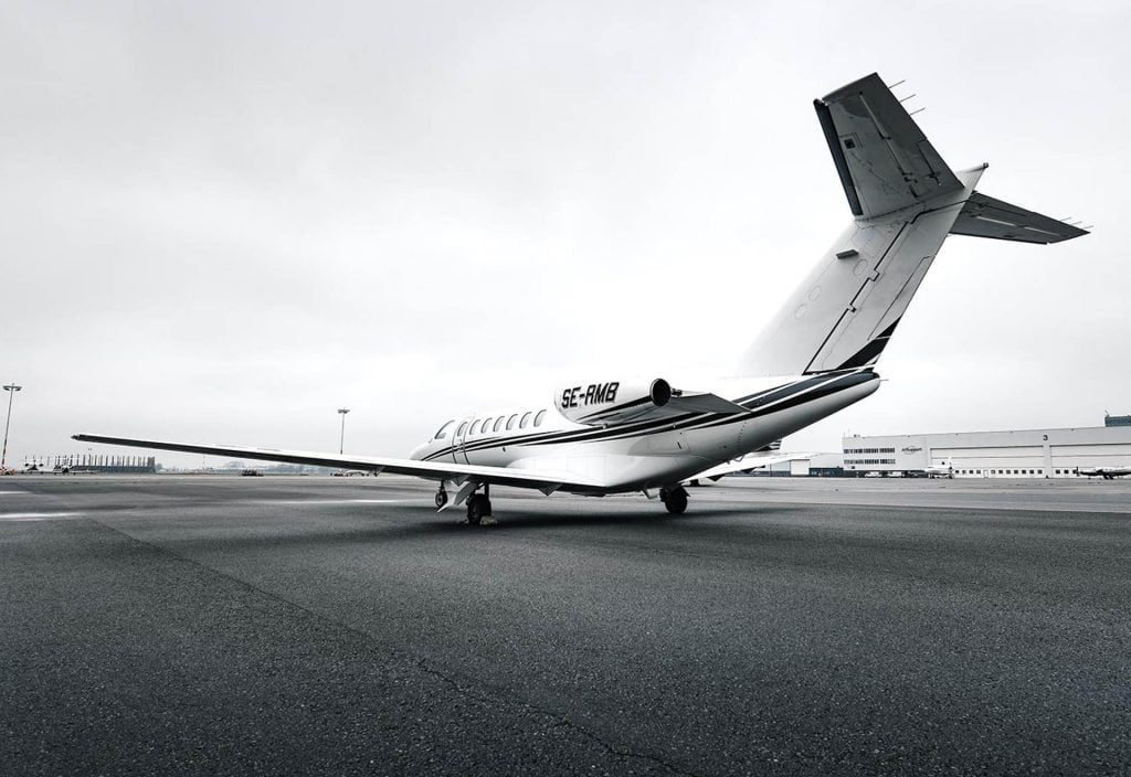 Cessna CJ3 (OE-GTO) - Jet View