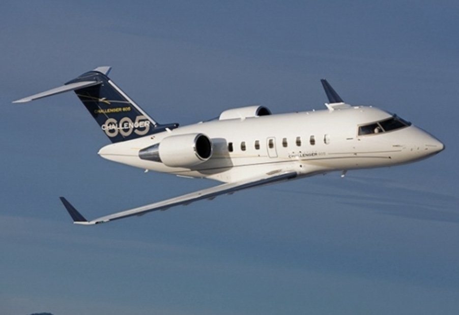 Challenger 605 - Jet View