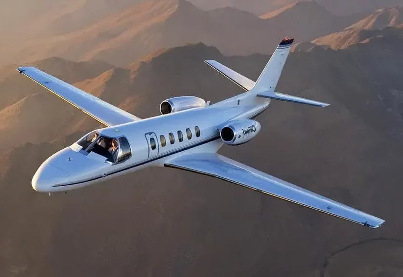 Citation Bravo - Jet View