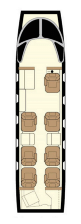 Hawker 400XP - Jet View